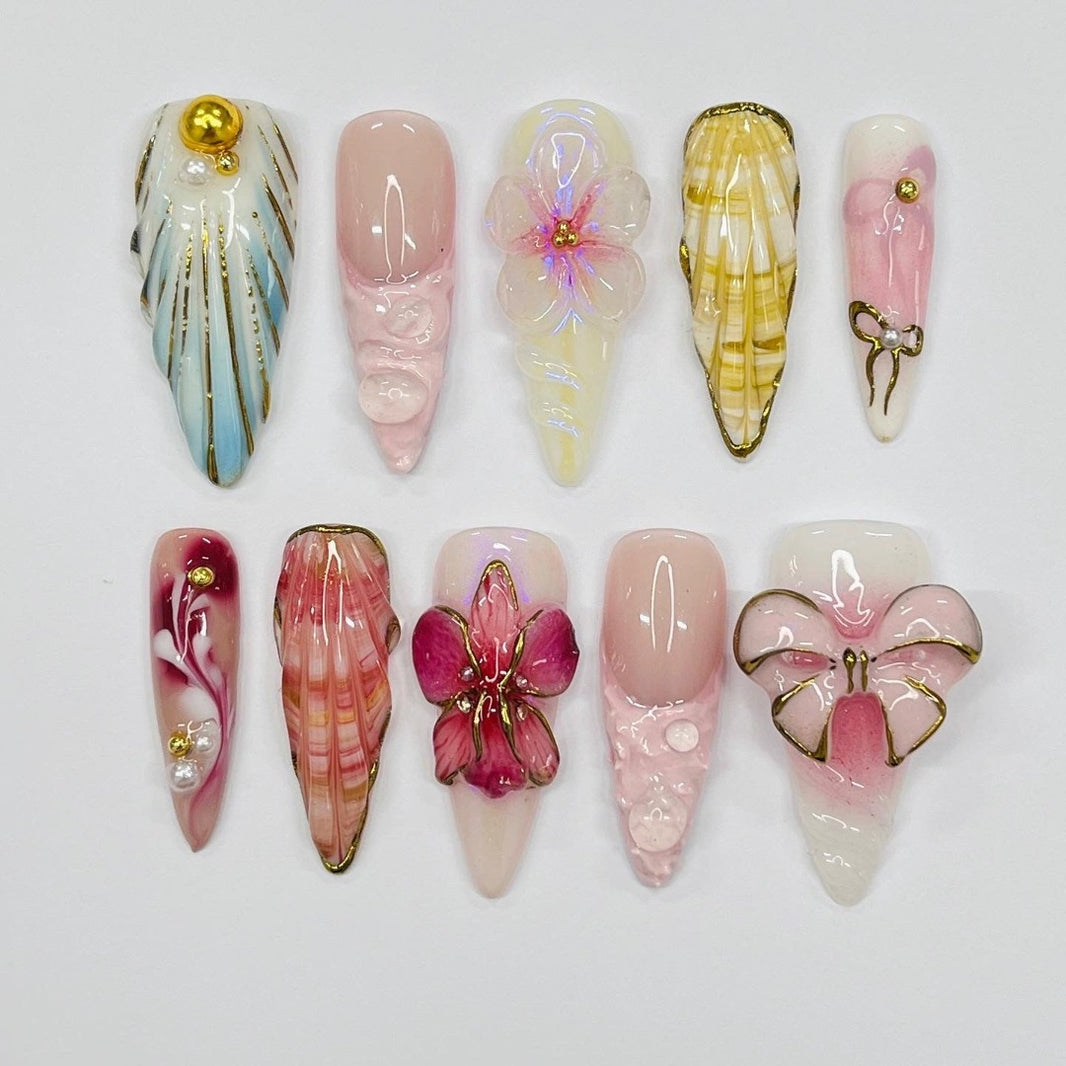 Luxurious Press On Nails: Elevate Your Nails Game - Shop Now ! – LILY ...
