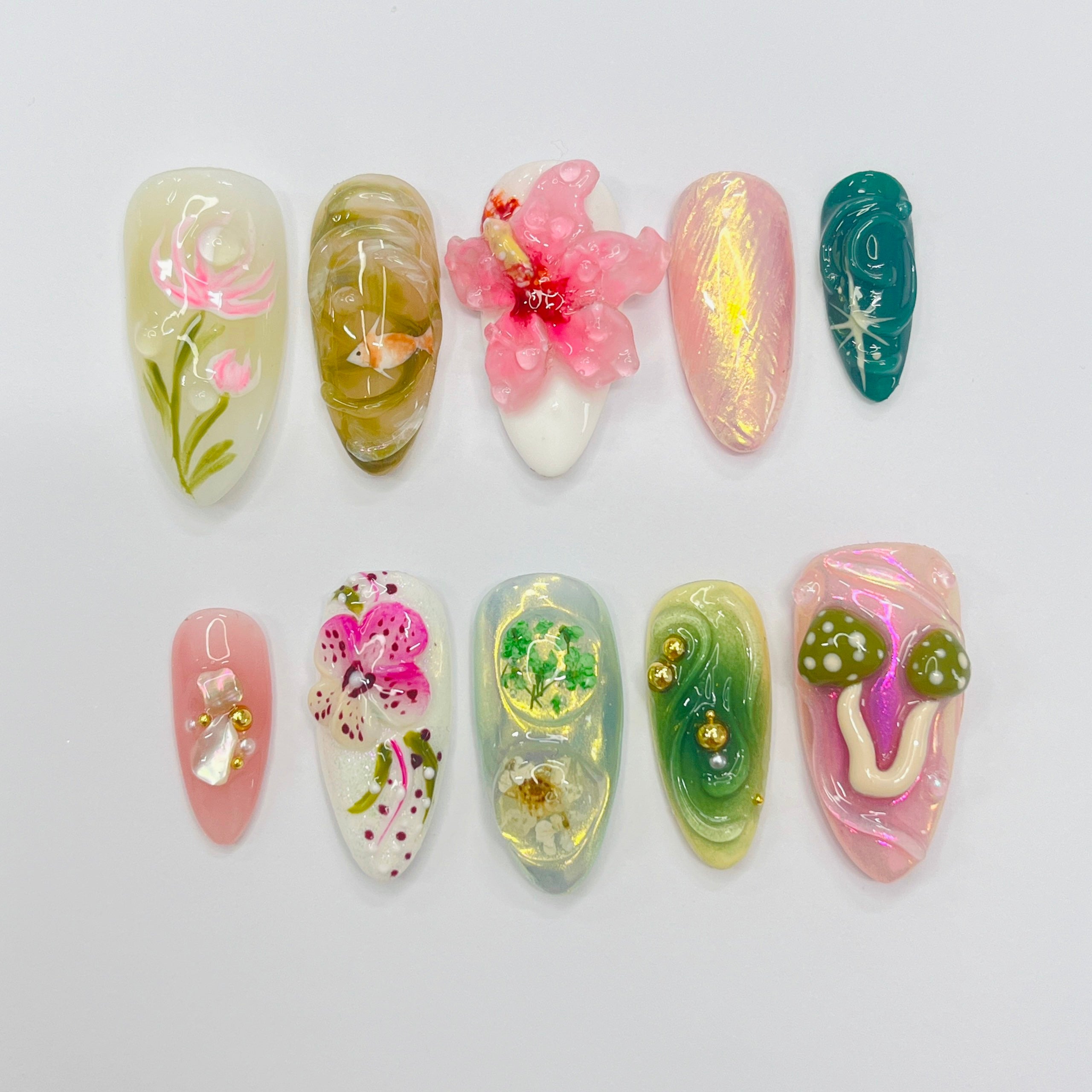 Luxurious Press On Nails: Elevate Your Nails Game - Shop Now ! – LILY ...