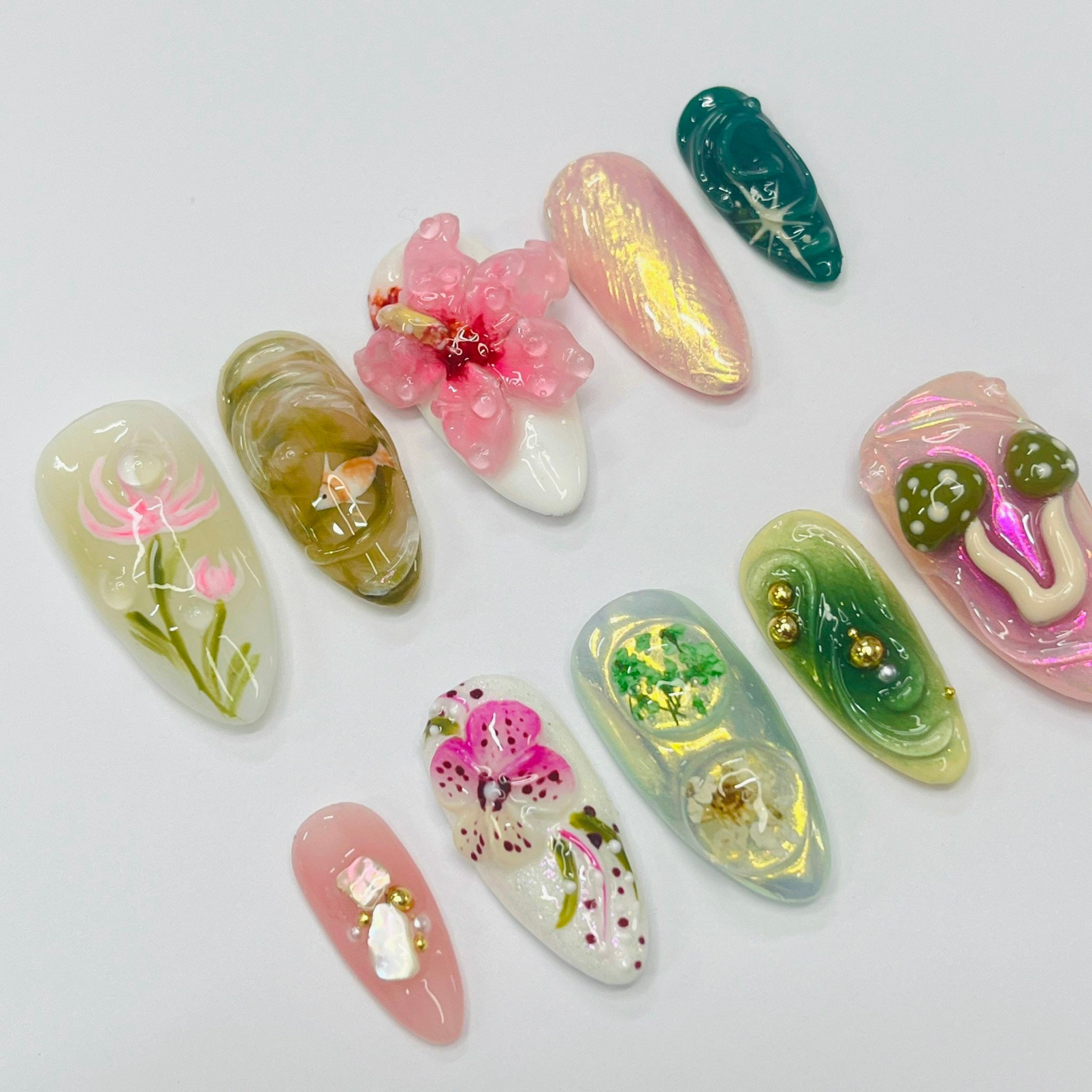 Latest Handmade Nail Art Designs | New at LilyNailsart.co – LILY NAILS ART